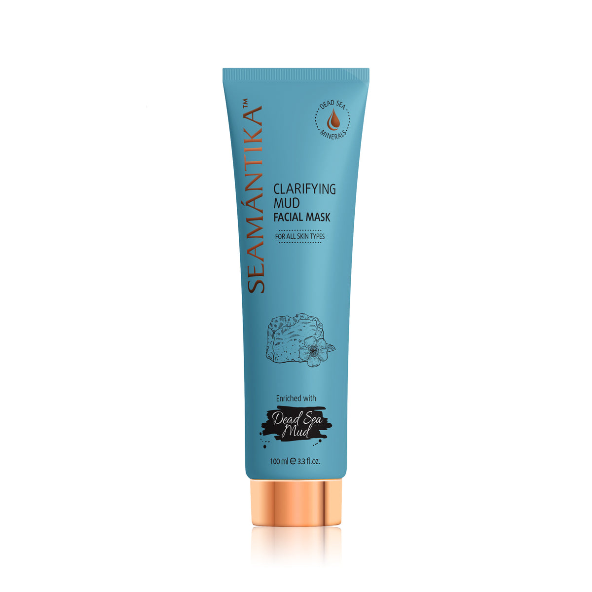 CLARIFYING MUD FACIAL MASK - DEAD SEA MUD – Seamantika